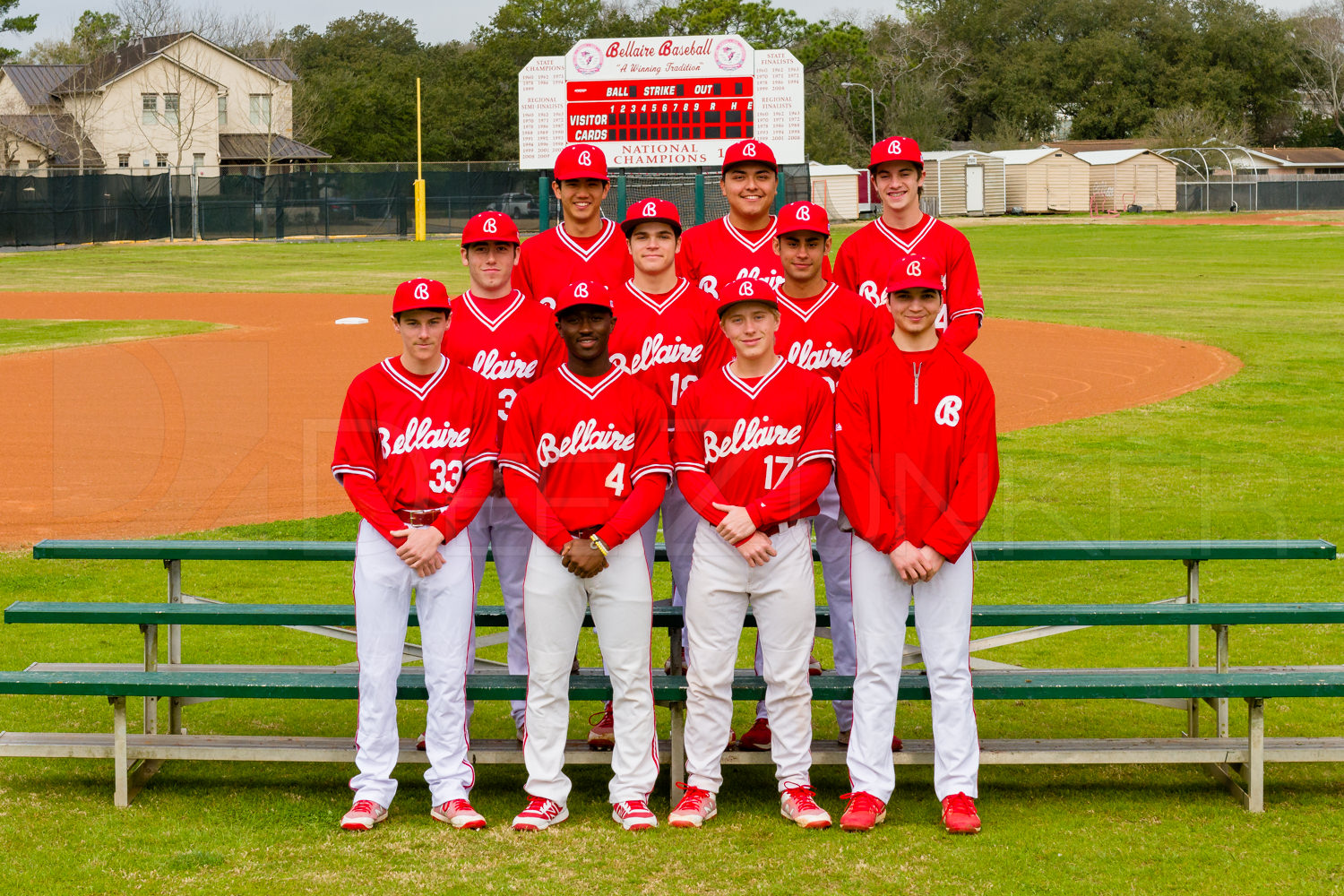 20180203 Bellaire Cardinal Baseball - Team Photos | Dee Zunker